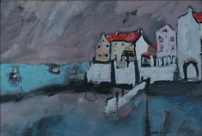 OIL PAINTINGS OF STAITHES | UK | ROB SHAW ART