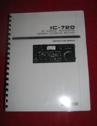 ICOM IC-720 Instruction Manual | kays-manuals