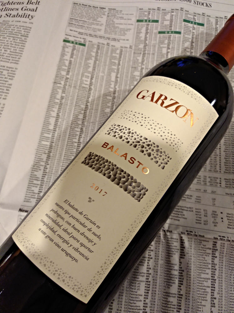 WINE REVIEW: 2017 Garzon ‘Balasto’ Red Blend, Uruguay ($99)