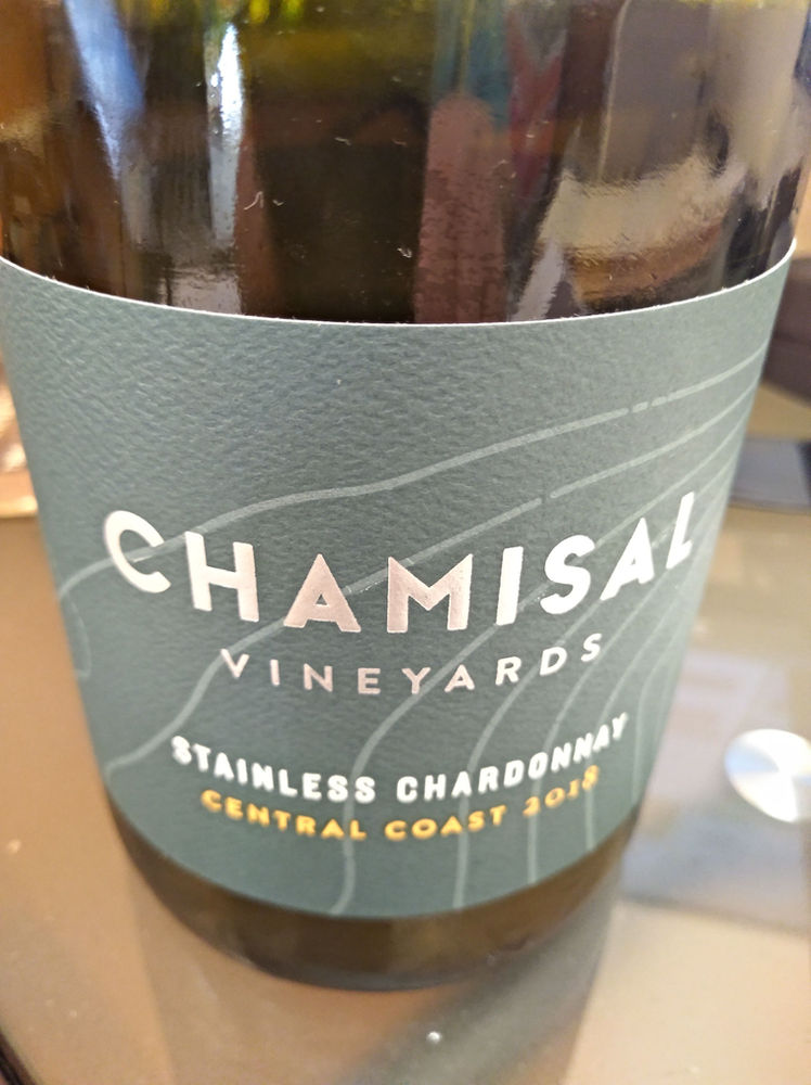 WINE REVIEW: Chamisal Vineyards, 2018 Stainless Chardonnay, Central ...
