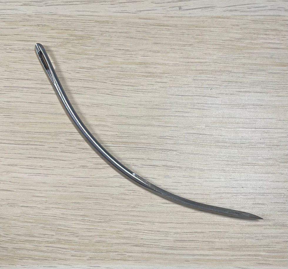 Bracing Needle | Sarah Stitches