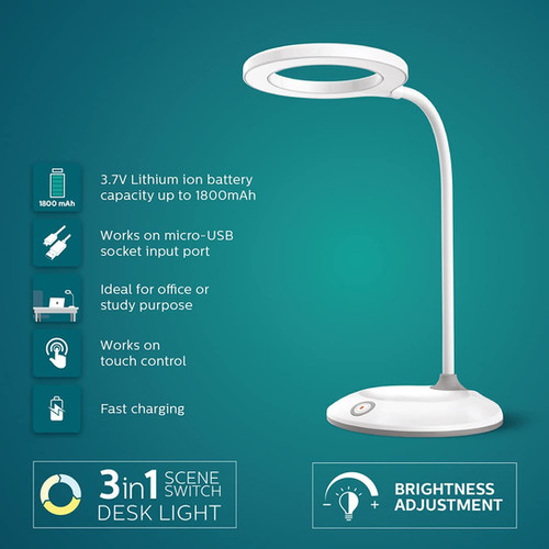 Philips Rechargeable LED Table Lamp Orbit | Philips Arena