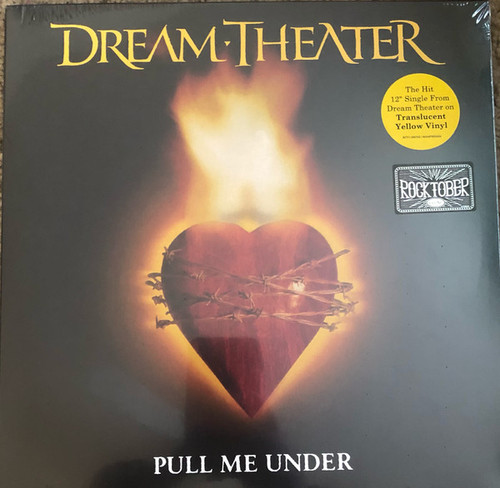 Dream Theater ‎– Pull Me Under Singles yellow Vinyl | Plaka Express