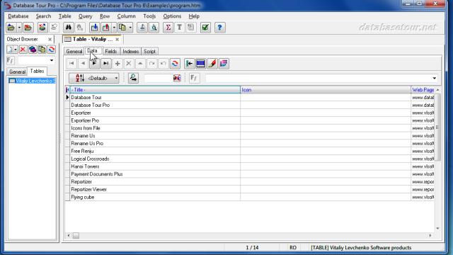 Database Tour Pro 0.8.1 Free Download [32|64bit]