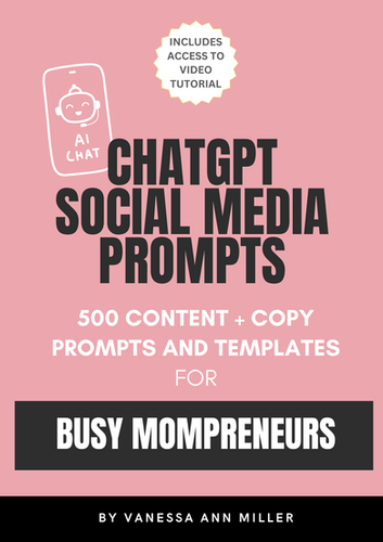 ChatGPT Social Media Prompts: 500 Content + Copy Prompts and Templates ...