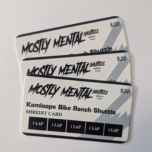 Shredit Card 3 Pack - KBR Shuttle | Peak Shuttles