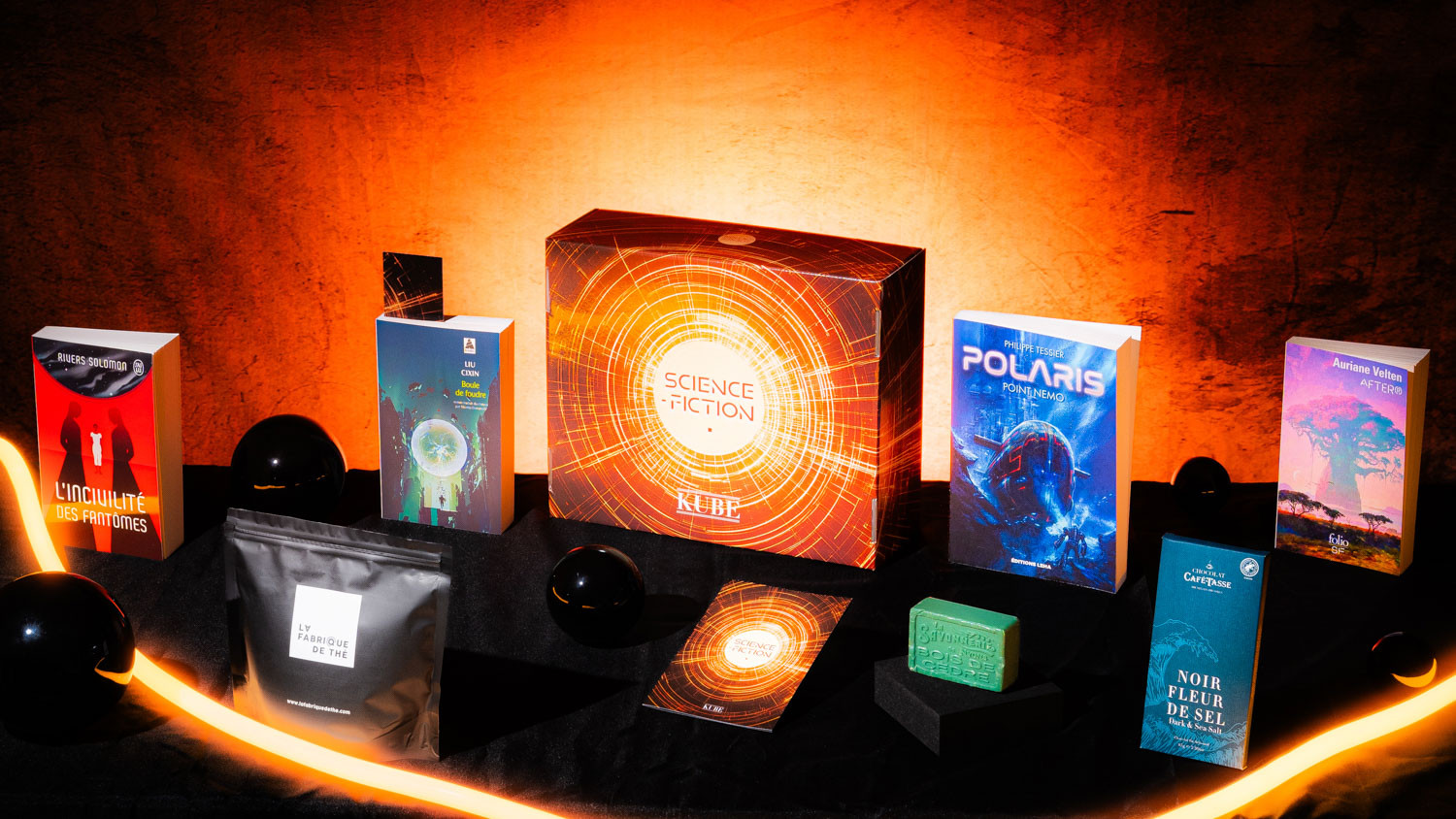 Le Coffret Livres - Science-fiction - Kube