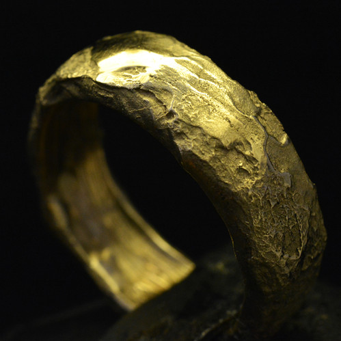 Solid Gold Solar Ignition Ring • Band • # wedding ring | IntoTheFire ...