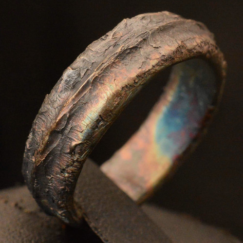 Dark Fringe Ring • Band • #102 | IntoTheFire Jewelry