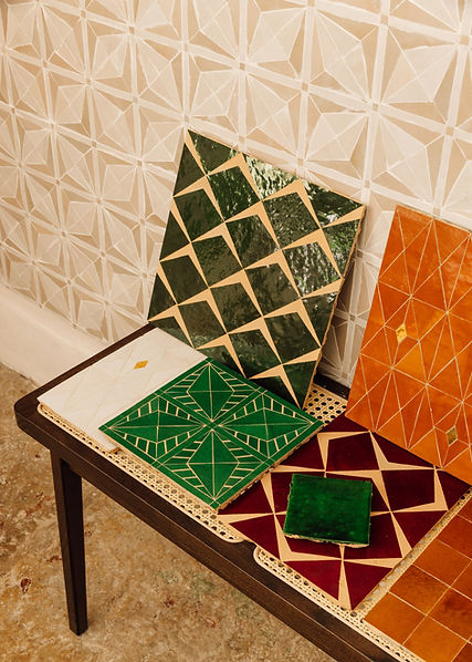 Décors et revêtements en zellige | Salima Filali