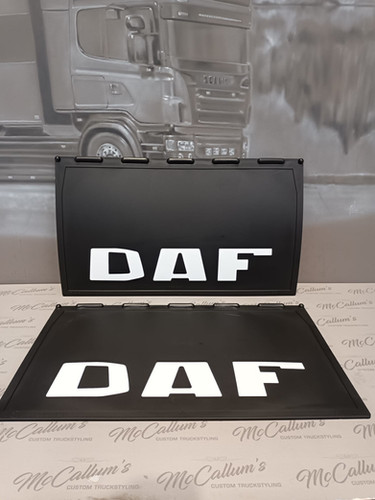 Mud flaps(600x350)with Daf Old Style | McCallums