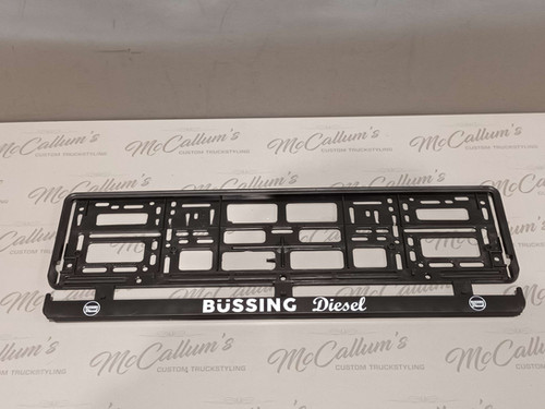 Numberplate Holder(Bussing Diesel) | McCallums