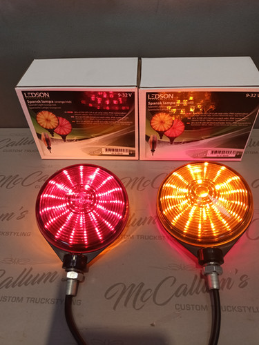 Ledson Red & Amber Led Lollipop | McCallums