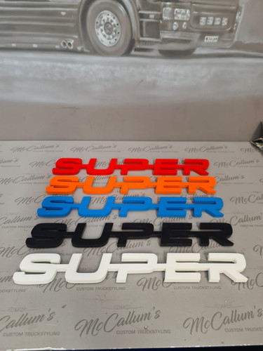 Acrylic Super Badge(New Style) | McCallums