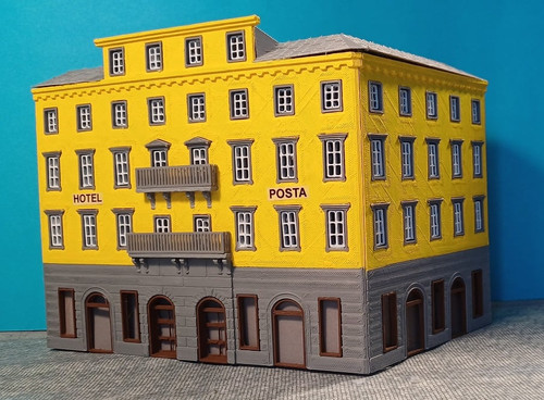 3D Hotel Diorama | Atölye Damla