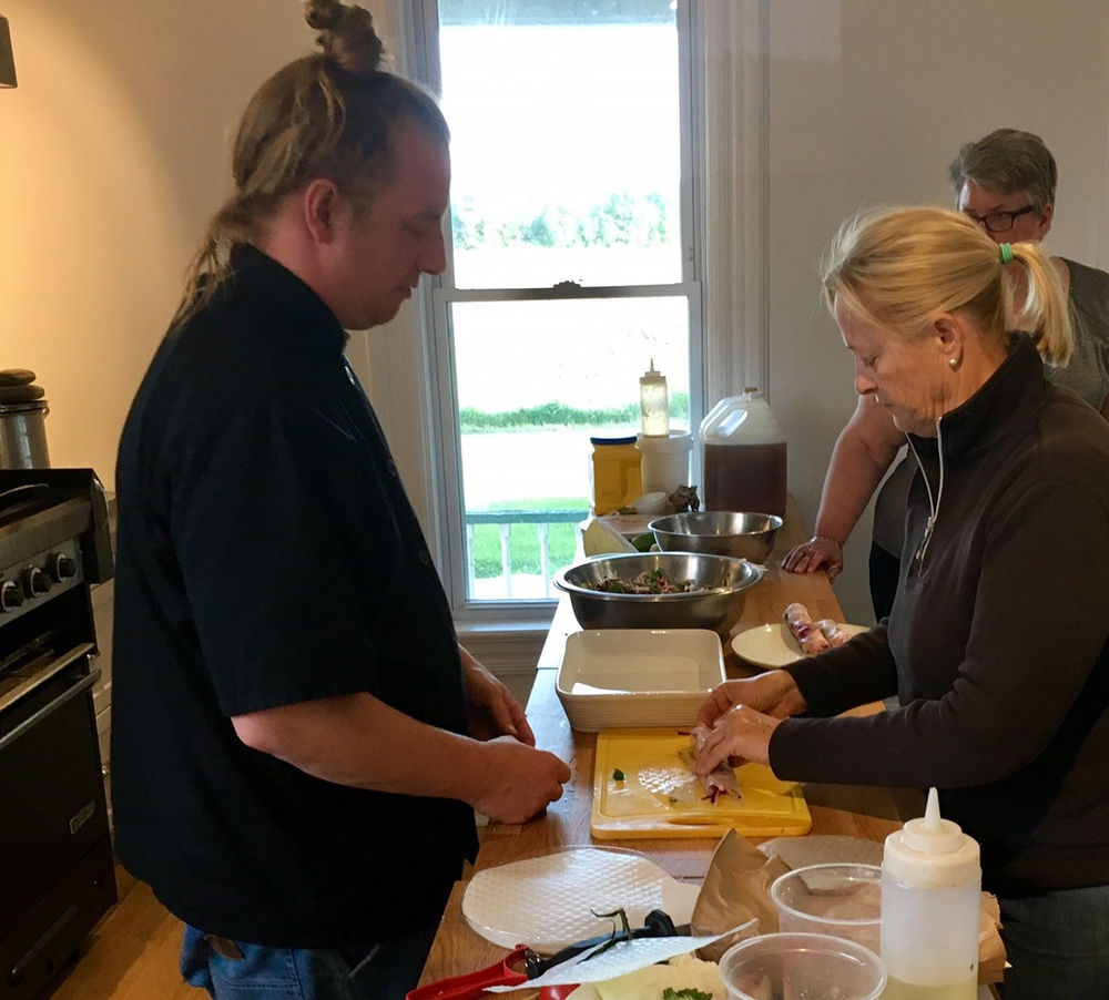 Cooking with Chef Mark