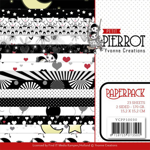 Petit Pierrot 6x6 inch Paper Pack | Scrappers Cove