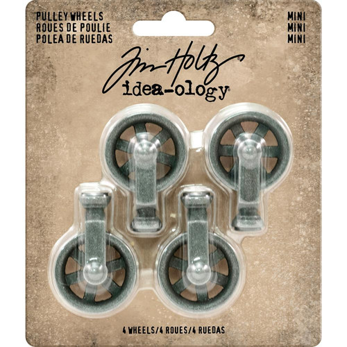 Idea-ology Mini Pulley Wheels | Scrappers Cove
