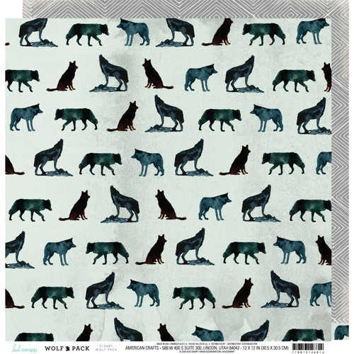 Wolf Pack 1 Cardstock | Scrappers Cove