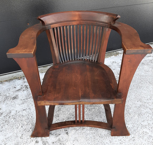 Vintage arm chair, original finish | Carol Eppel Antiques