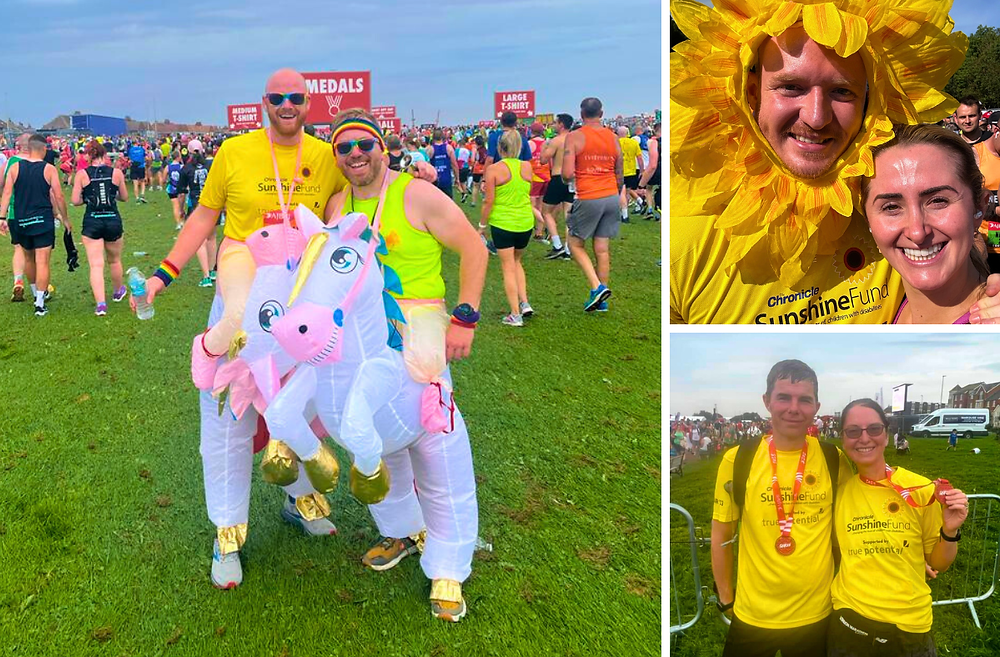 The Chronicle Sunshine Fund celebrate Team Sunshine GNR runners big and ...