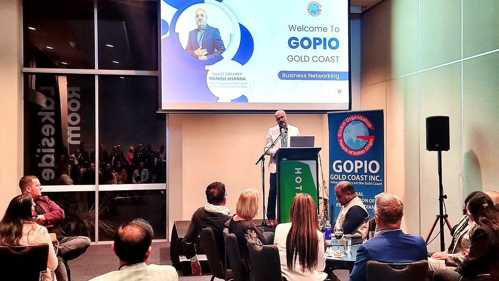 GOPIO Gold Coast Inc holds a successful Business Networking Event