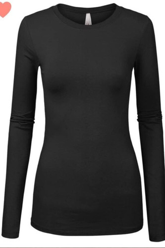 Black Basic Layering Top | A Touch of Class