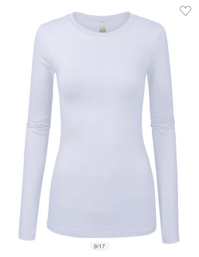 White Basic Layering Top | A Touch of Class