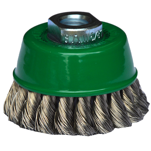 Carda de copa trenzada. 75 mm / 3" | Ceisgsa