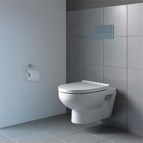 Duravit No.1 Rimless Wall Mounted Toilet 256209 | ferrara