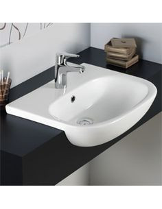Duravit D-Code Semi-Recessed Basin 033955 | ferrara