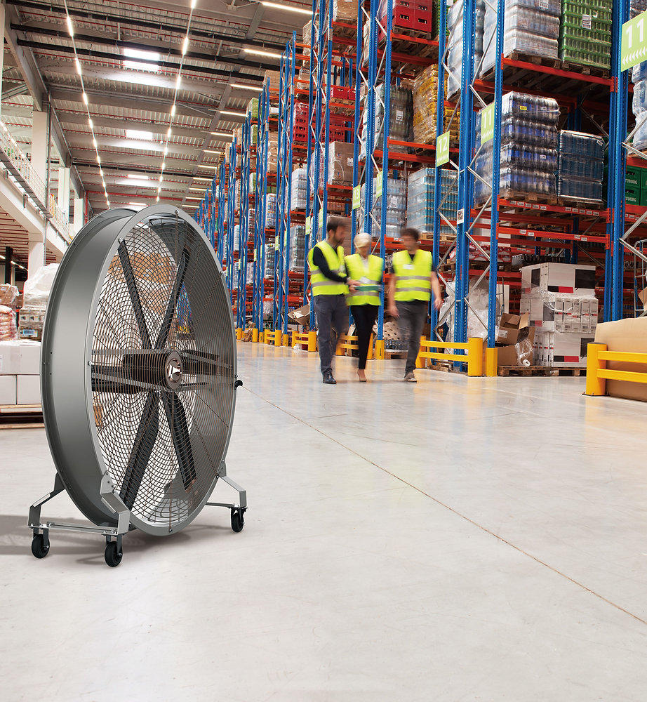 Cooling the Warehouse: The Vital Role of Portable Industrial Fans