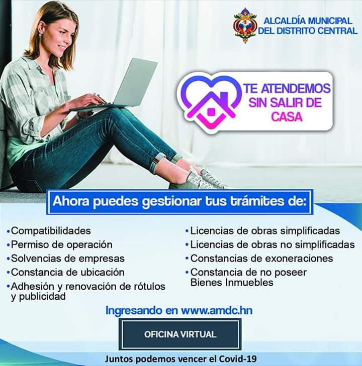 Gestión de trámites en línea AMDC