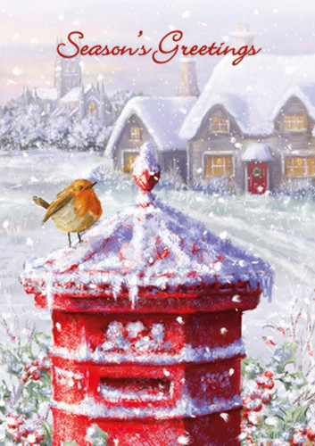 20087 Robin on a Postbox | Dash UK Ltd