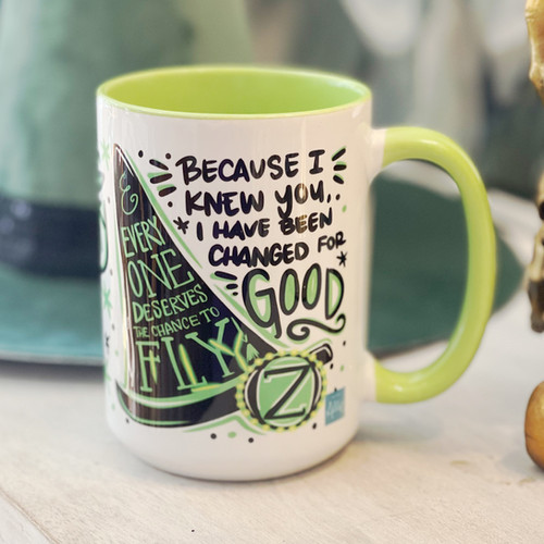 Wicked (Elphaba) Ceramic Mug | Art By Allie