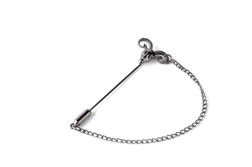 Black Ram Lapel Pin | Common Suits