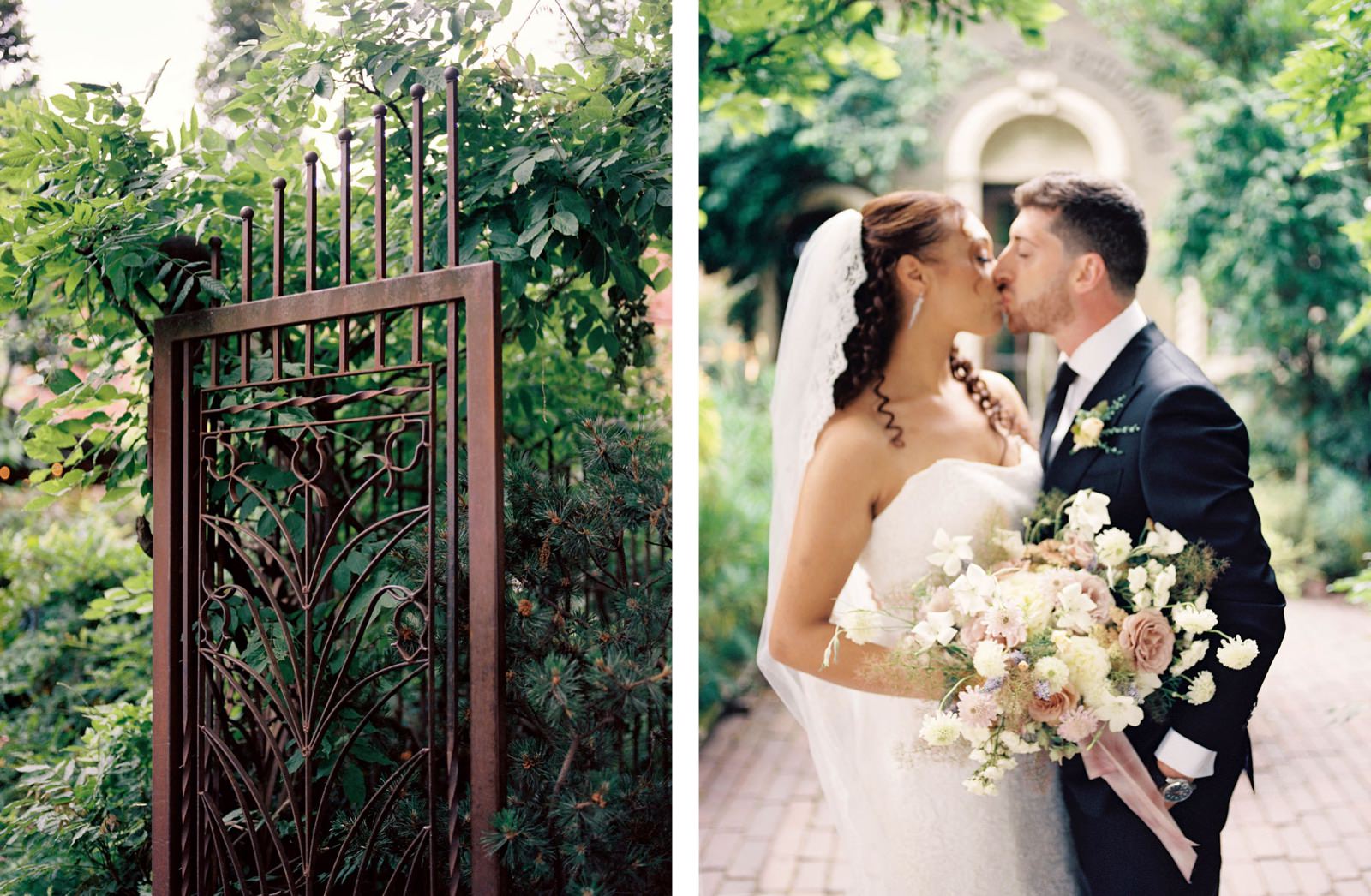 Pastel Romance at The Corson Building Wedding