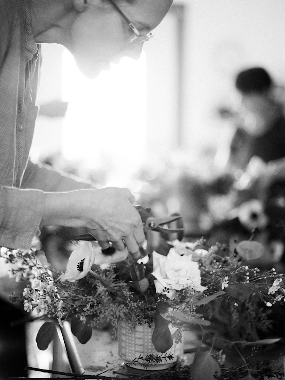 Winter Flowers Floral Design Workshop in Seattle