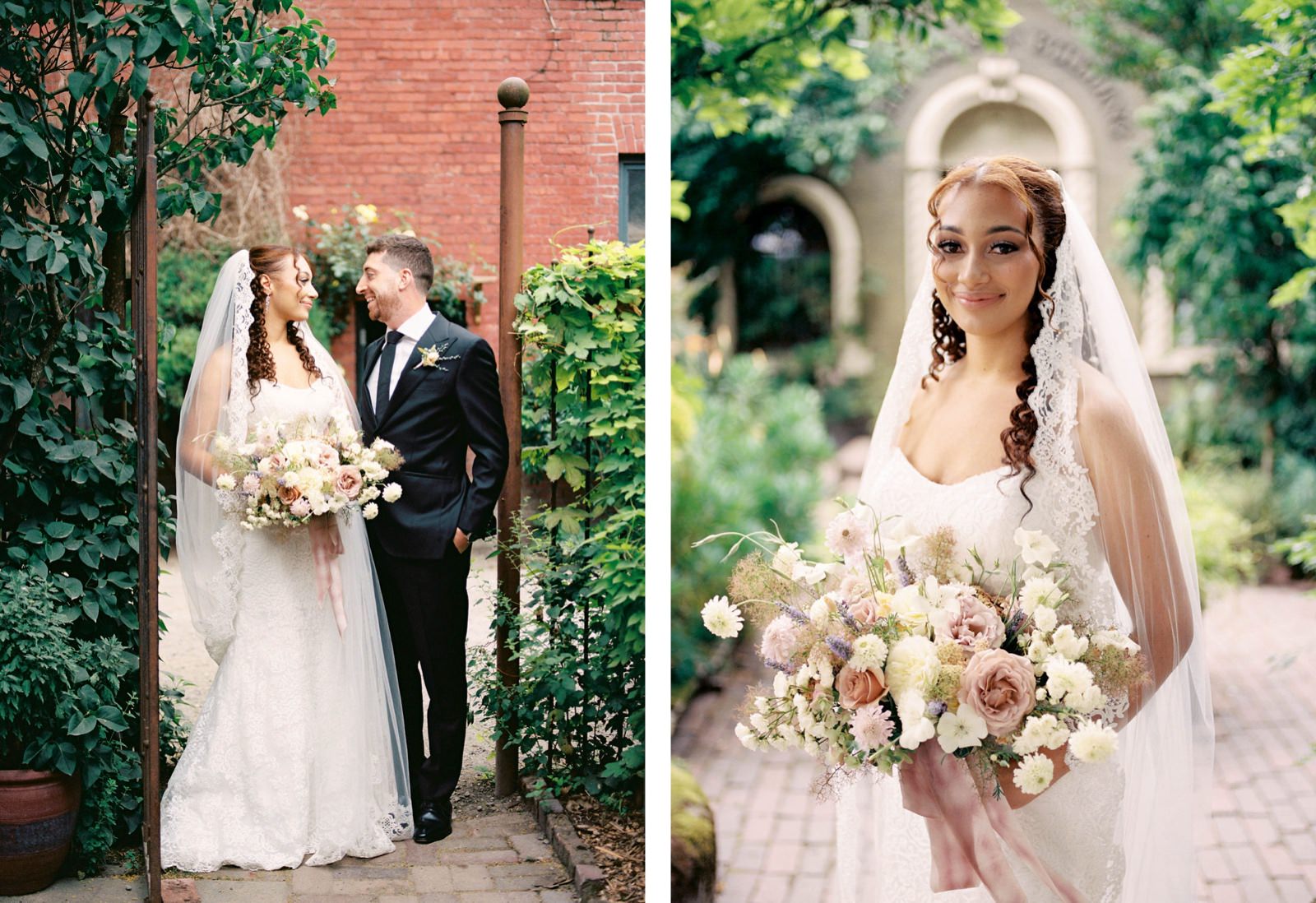 Pastel Romance at The Corson Building Wedding