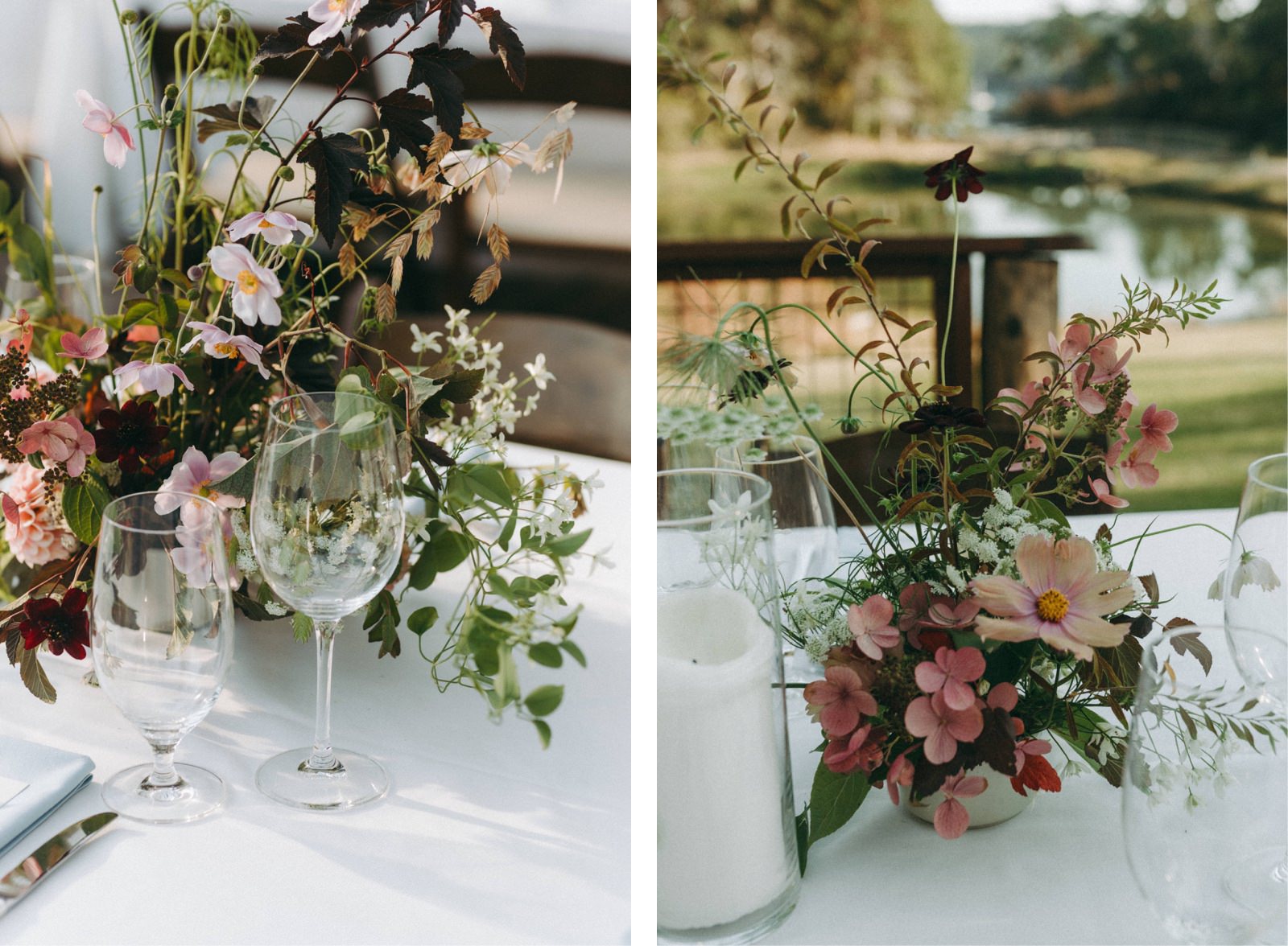 Autumn Wedding Flowers at Captain Whidbey | Botanique's Floral Designs