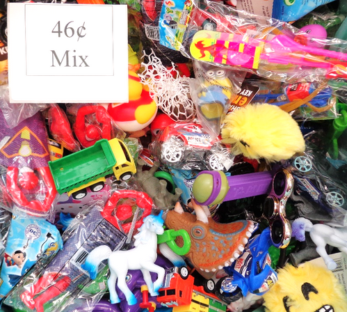 46¢ Mini Toy Crane Mix | Rick's Vending