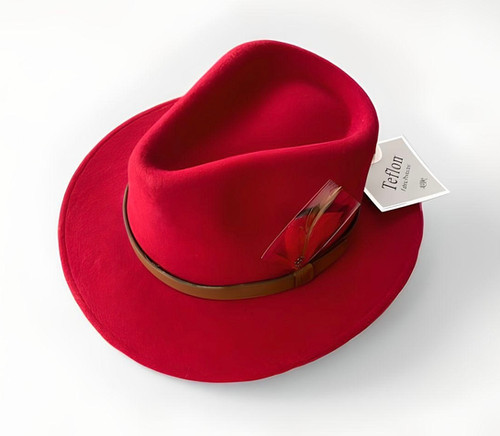 Wool felt hat | The Three Fish