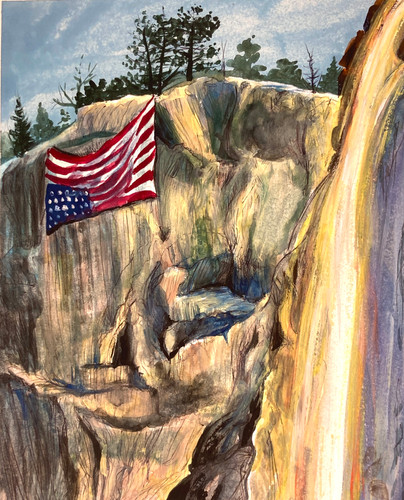 “El Capitan Protest” Print | Heather Katrinia Art