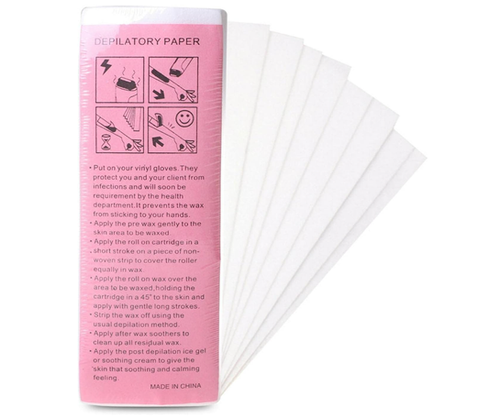 100 Pcs Wax Strips | Lash Supply Qatar