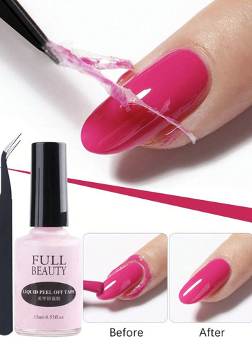 Peel Off Latex Nail Anti-Overflow Glue Edge Protection | Lash Supply Qatar