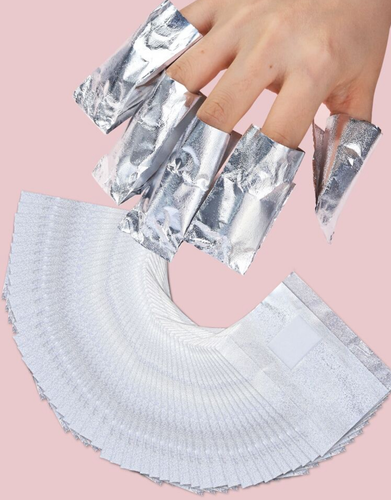 100 pcs Soak Off Foil | Lash Supply Qatar