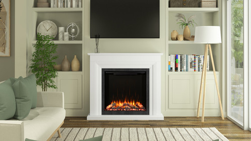 Diamond Fireplaces ELM Electric Fireplace Suite | Pepper's Fireplaces