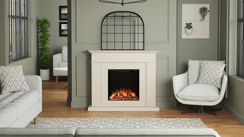 Diamond Fireplaces WILLOW Electric Fireplace Suite | Pepper's Fireplaces