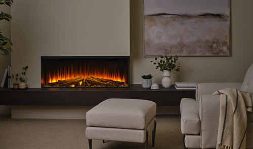British Fires New Forest 1200 Electric Fire | Pepper's Fireplaces