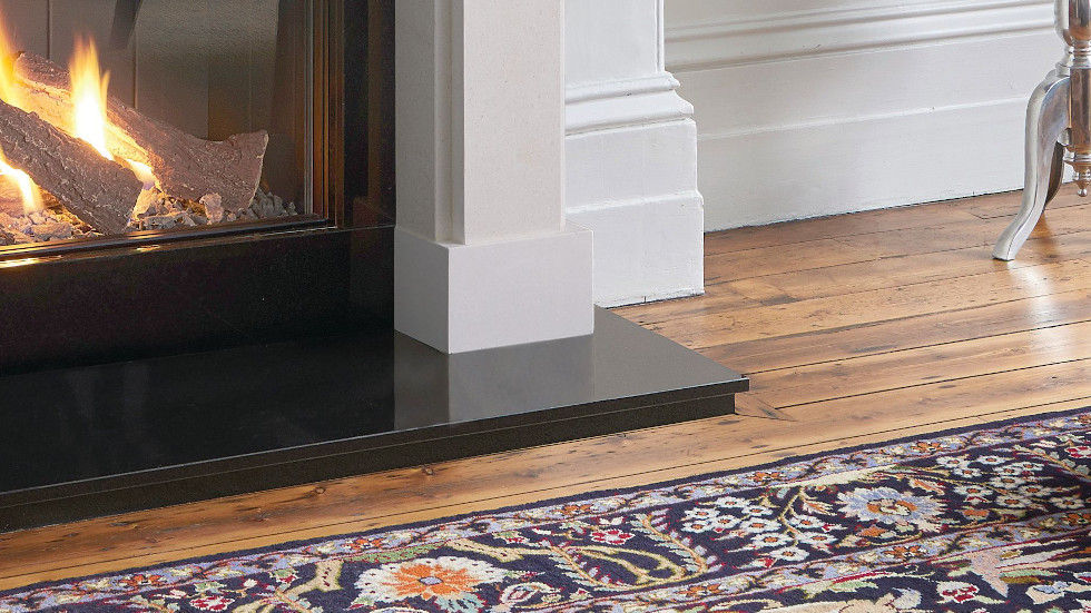 Stone Hearths | Pepper's Fireplaces